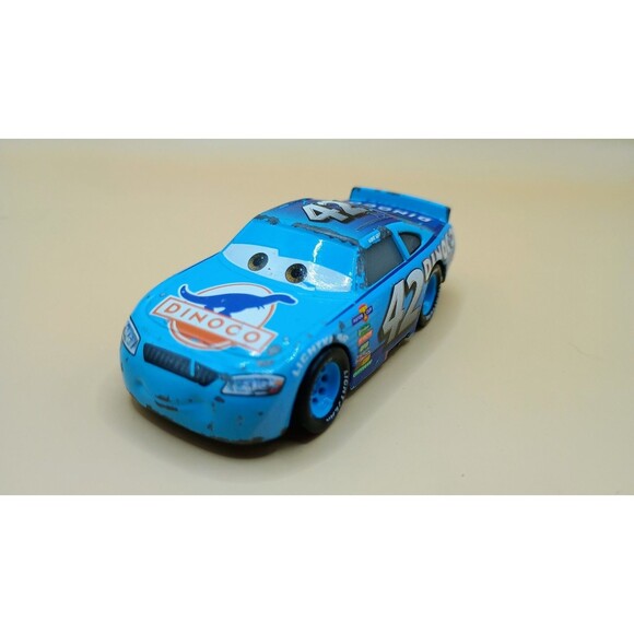Mattel | Toys | Mattel Disneypixar Cars 3 Cal Weathers Blue Dinoco 42 ...